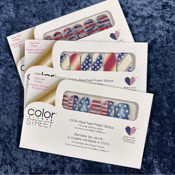 Color Street | Makeup | Color Street 3 4th Of July Sets | Poshmark
